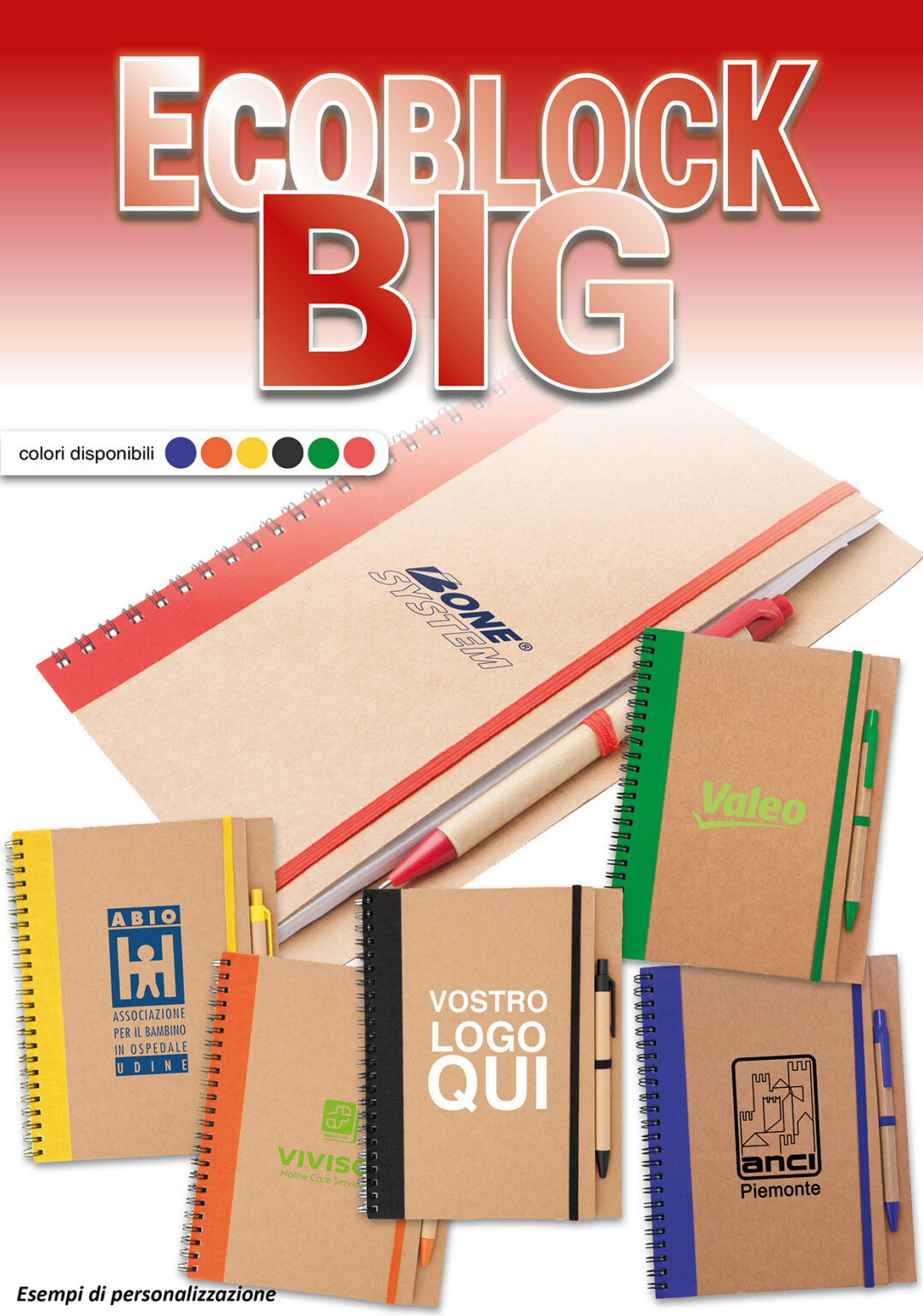 NEW ECO BLOCCHI BIG PERSONALIZZATI CON PENNA IN OMAGGIO – Espansione ...