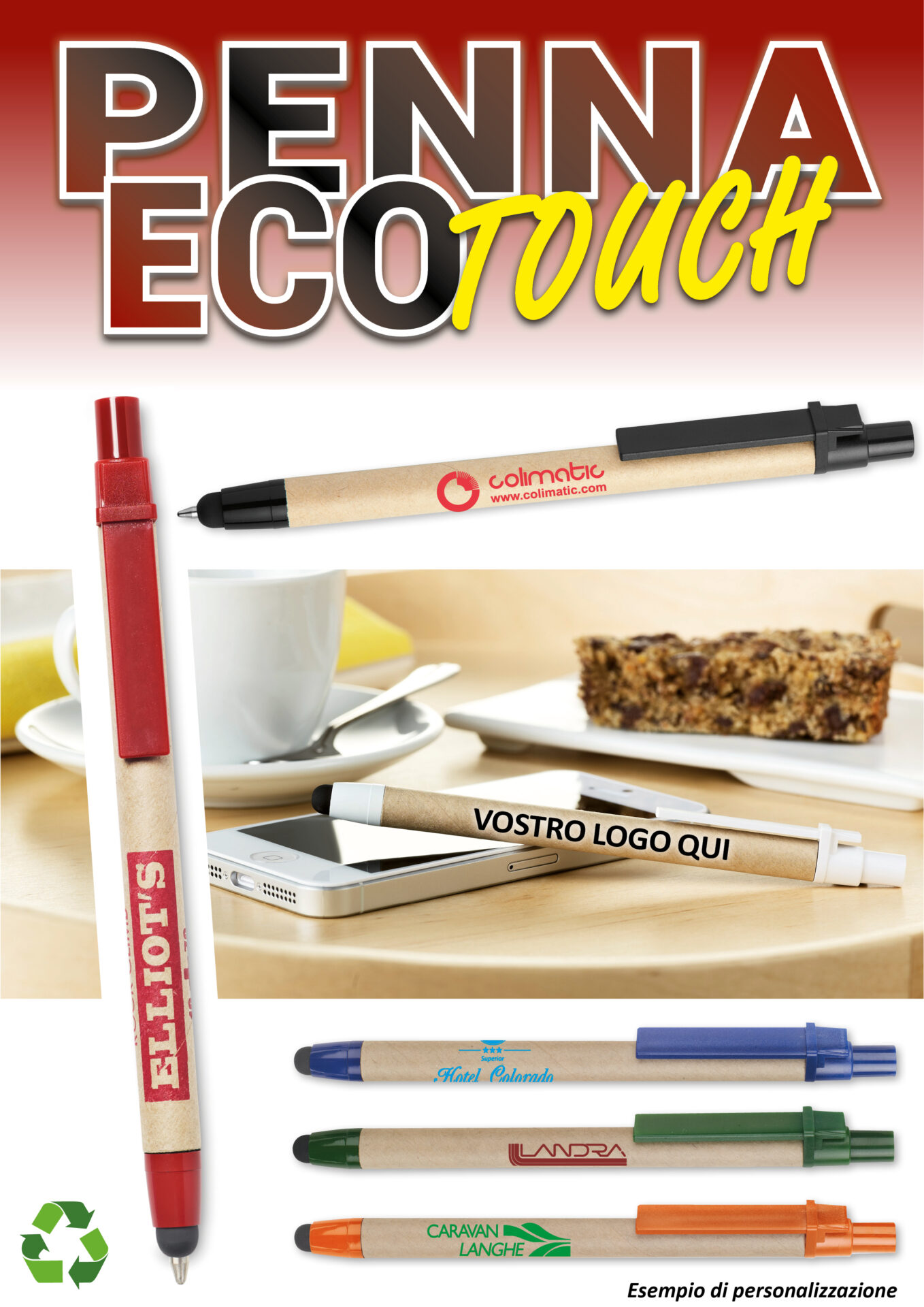 PENNE ECO TOUCH PERSONALIZZATE – Espansione Grafica