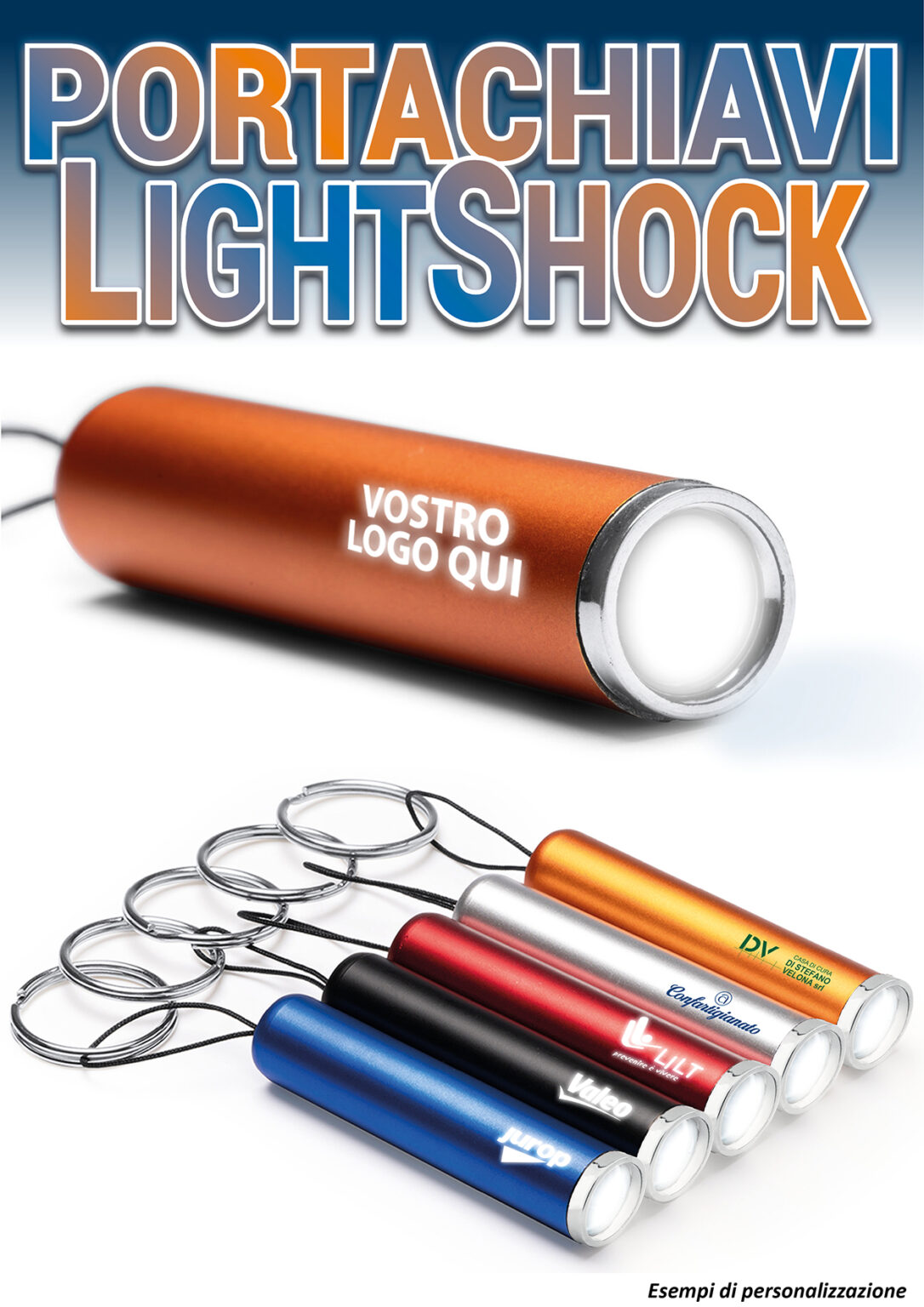 PORTACHIAVI TORCIA LIGHT-SHOCK CON LOGO CHE SI ILLUMINA – Espansione ...